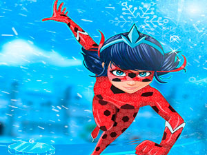 Skating Lady Bug game play free online