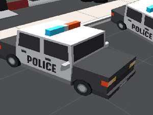 Police car town chase game play free online