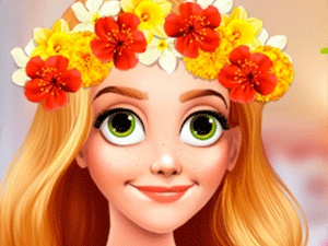 Princess Flower Crown game play free online
