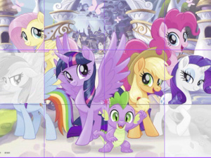 Puzzle My Little Pony game play free online