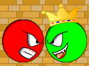 Red Ball VS Green King game play free online
