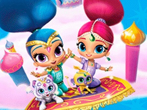 Shimmer and Shine Pop and Spell game play free online