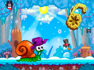 Snail Bob 6 Winter Story game play free online