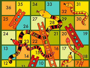 Snakes and Ladders game play free online