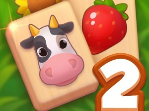 Solitaire Mahjong Farm 2 game play free online