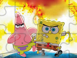 Sponge Bob Jigsaw Puzzle game play free online