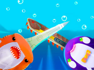 Fish eat fish (3 player) game play free online