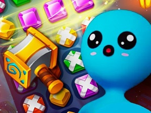 Stickman Jewel Match 3 Master game play free online