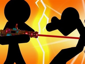 Stickman Laser Shoot Juega gratis en línea