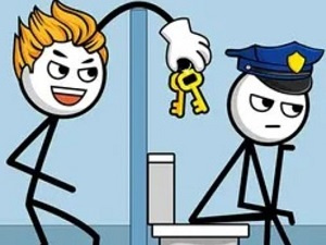 Stickman Troll: Thief Puzzle game play free online