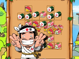 Sushi Matching game play free online