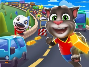 Talking Tom Gold Run game play free online