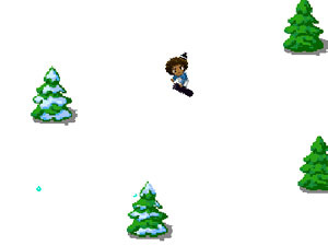 Tap Skier game play free online