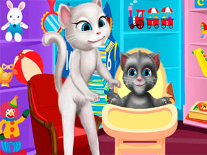 Talking Tom cat games online, my talking Tom and friends free