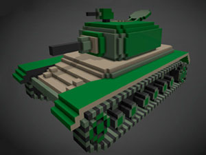 Voxel Tanks 3D game play free online