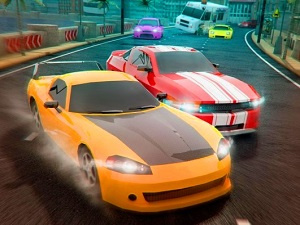 Xtreme Rivals: Car Racing game play free online