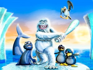 Yetisports Pengu Throw game play free online